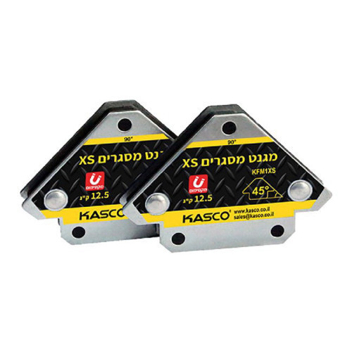 זוג מגנטים מסגרים XS עד 12.5 ק"ג