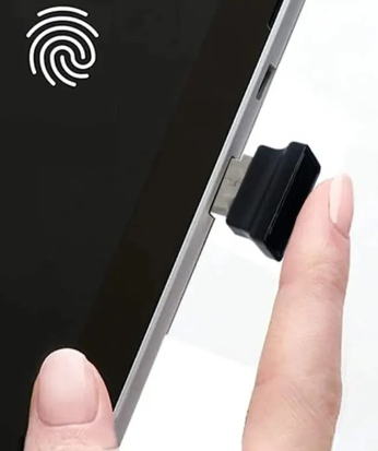 קורא טביעת אצבע למחשב + חיבור Windows hello finger reader USB - קוראי ...