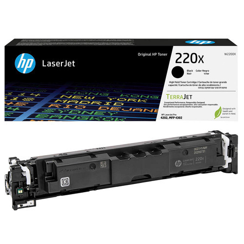 טונר שחור מקורי HP W2200X 220X - HP - דיו טונר למדפסת
