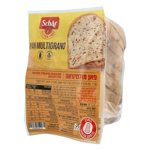 לחם ללא גלוטן פאן מולטי גראנו שר