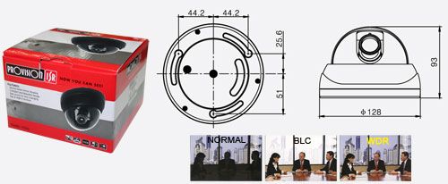 מצלמת אבטחה PROVISION DX-355DPS ICR