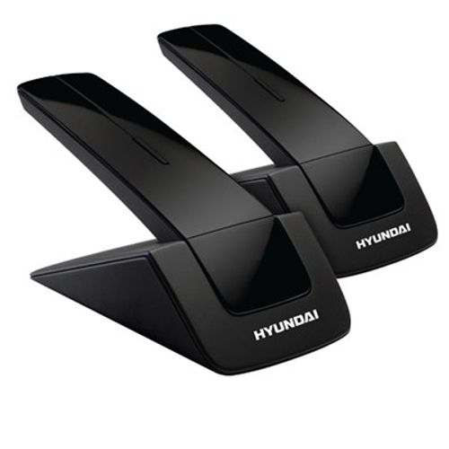 טלפון אלחוטי כפול מעוצב דק בעברית מלאה יונדאי HDT-L160TW