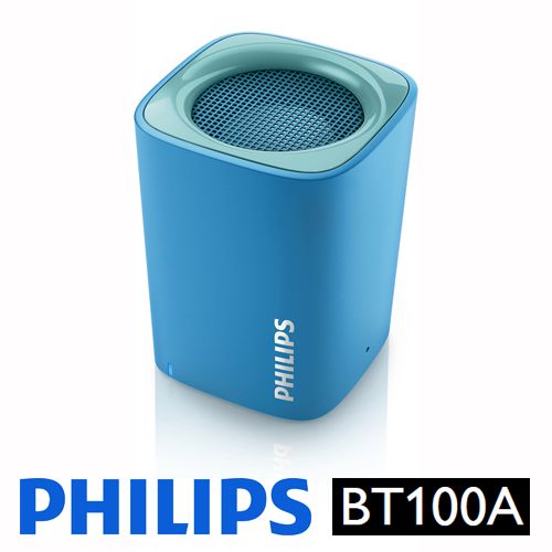 רמקול אלחוטי 2W קומפקטי ומעוצב עם מיקרופון לניהול שיחות Philips BT100A
