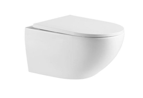 אסלה תלויה טורנדו מושב דק נשלף דגם מנילה טריקה שקטה לבן PR-067E PRO1 ...