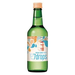 7Drops - משקה סוג'ו קוריאני בטעם פטל 360 מ"ל 12% כהל - סוג'ו ומקגולי ...