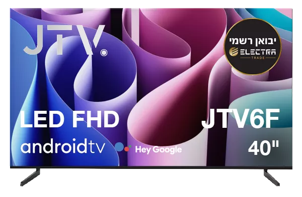 טלוויזיה 40” 4K SMART ANDROID TV תוצרת JETPOINT - JETPOINT - מסכי טלוויזיה