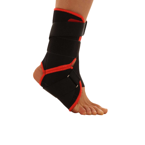 סד פונקציונלי קשיח לספורטאים עם פציעות או כאבי קרסול, הסד מיועד להגבלת ...