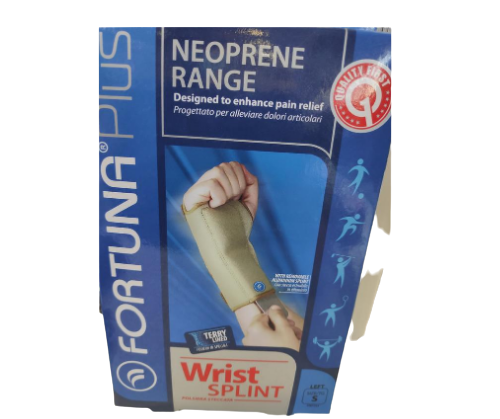 מגן שורש כף היד | עם סד | ללא אגודל נאופרן | מידה S | פורטונה פלוס פורטונה פלוס | Fortuna Plus ...