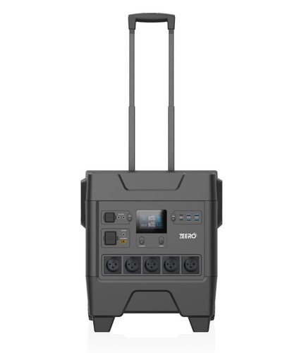 תחנת כוח ניידת Zeero Trek 3600 | חשמל זמין בכל מקום!