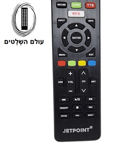 שלט מקורי לטלויזיה JETPOINT SMART - שלט לטלויזיה JETPOINT