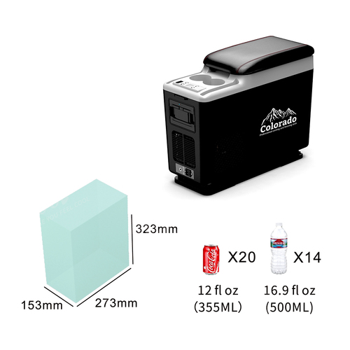 מקרר / מקפיא לרכב 15 ליטר דגם Ws15 מבית COLORADO קולראדו קולרדו ...