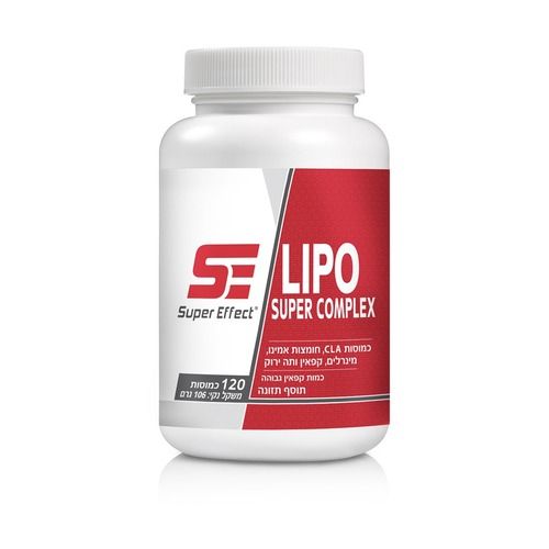 ליפו סופר קומפלקס סופר אפקט | 120 כמוסות | LIPO SUPER COMPLEX סופר אפקט ...