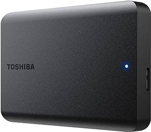 כונן קשיח ‏חיצוני Toshiba Canvio Basics 1TB USB 3.2 HDTB510EK3AA טושיבה ...