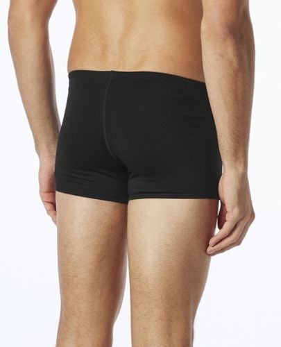 בגדי ים גברים SOLID SQUARE LEG BLACK TYR - - בגדי ים