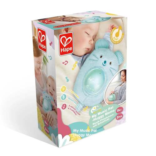מומו מחבק ומנגן שמנת מבית HAPE