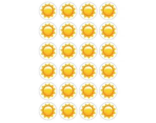 מדבקות שמש - דגם 1224 מבית עירית | פלוס לגננת