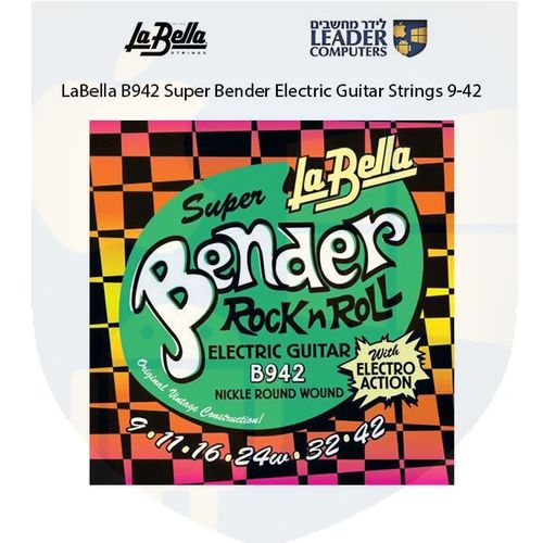 סט מיתרים לגיטרה חשמלית LaBella B942 | לידר מחשבים - ציוד מחשבים, סלולר ...