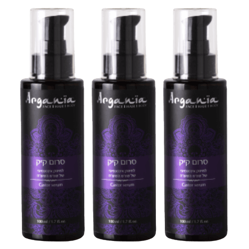 | מארז שלישייה | סרום קיק | ללא מלחים | ARGANIA | ארגניה