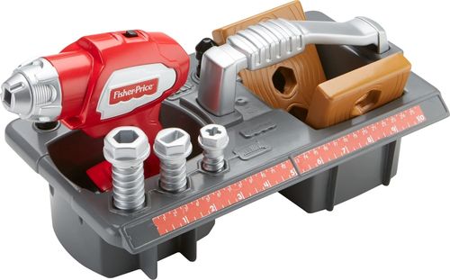 פישר פרייס – מארז מברגה וכלי עבודה לילדים PISHER PRICE DVH16 FISHER ...