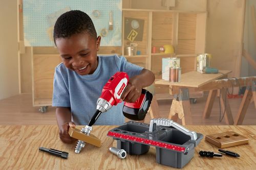 פישר פרייס – מארז מברגה וכלי עבודה לילדים PISHER PRICE DVH16 FISHER ...