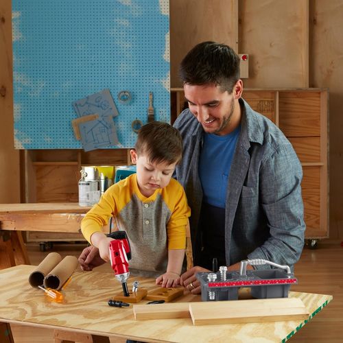 פישר פרייס – מארז מברגה וכלי עבודה לילדים PISHER PRICE DVH16 FISHER ...