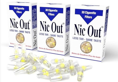 פילטר פלסטיק ניקוטין NIC-OUT