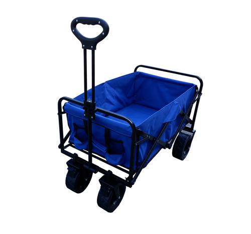 עגלת קמפינג 4 גלגלים כחול דגם FireFly פלאיה - PLAYA - עגלת קמפינג /משא