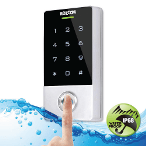 Rozcom קודן + קורא אצבע + קורא כרטיס קירבה - בקרות כניסה