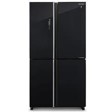 מקרר 4 דלתות נפח 608 ליטר SJ-9160BK שארפ SHARP שחור מבריק - SHARP - מקררים