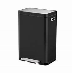 פח רגלית EKO X-CUBE 45L בצבע שחור - פחים