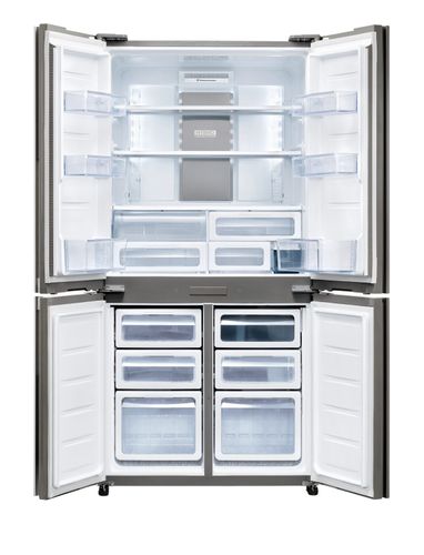 מקרר 4 דלתות 608 ליטר דגם SJ-9170SL שארפ Sharp - Sharp - מקרר 4 דלתות