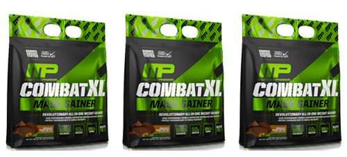 שלישייה Combat XL Mass Gainer - 5.44 KG מאסל פארם | MusclePharm מאסל ...