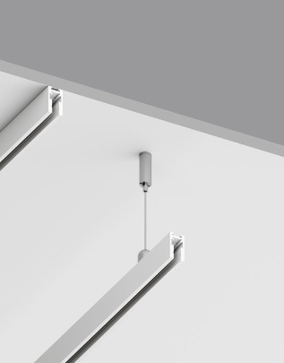 תלוי תקרה 0.6 מ"מ לבן - MICRO TRACKS