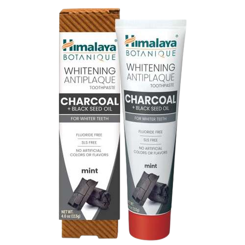 משחת שיניים מלבינה | בשילוב פחם | מכיל 113 מ"ל הימלאיה | Himalaya ...