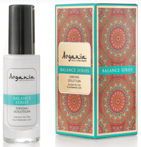 תרחיף ייבוש | לעור שמנוני ובעייתי | מבית ארגניה | מכיל 30 מ"ל ARGANIA | ארגניה ארגניה | Argania ...