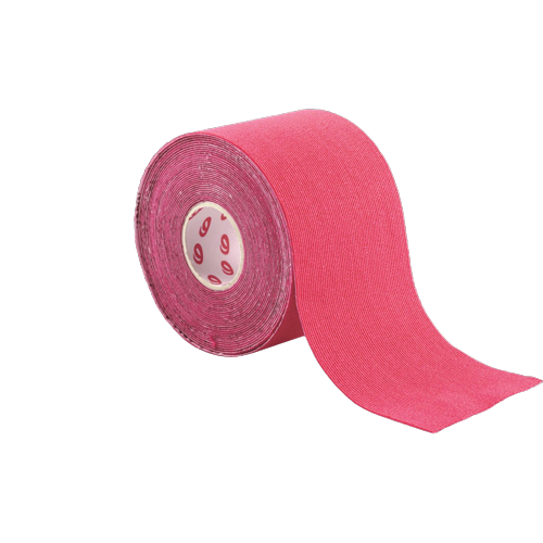 KINTAPE - רצועות טייפ קינזיולגי- טייפ קינזיולוגי לשימוש בטיפולים פיזיותרפיים . צבע ורוד המילניום ...
