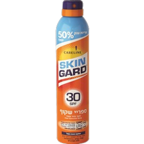 ספריי הגנה שקוף | 30 SPF | להגנה גבוהה | מכיל 300 מ"ל | נספג במהירות ...