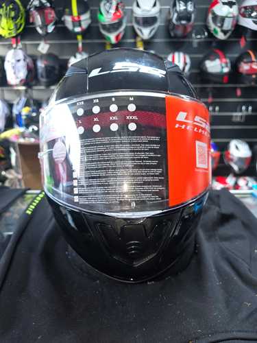מכירה מתצוגה - קסדה מלאה LS2 Rapid שחור מבריק - LS2 - מכירה מתצוגה