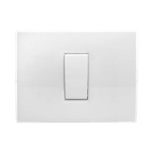 מסגרת EDGE לבנה 1 מודול NISKO SWITCH - NISKO SWITCH - ניסקו סוויץ'