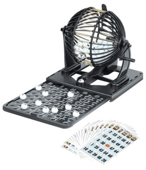 גלגל בינגו מספרים מפואר | משחק בינגו בקופסא - משחקי קופסא לילדים