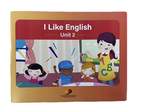 I LIKE ENGLISH UNIT 2 - כיתה א'