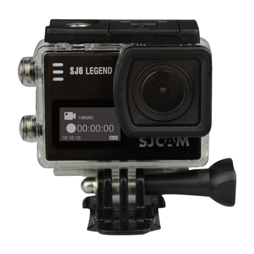 מצלמת אקסטרים SJ6 Legend 4K בצבע שחור מבית SJCAM - מצלמות אקסטרים