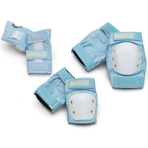 Impala Protective Set Sky Blue Yellow-M - IMPALA - Combo Pad Sets