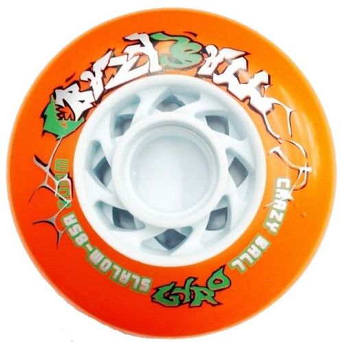 גלגלים סט של 4 GYRO Crazyball 72mm 85A Orange - GYRO - גלגלים לרולרבליידס