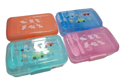 קופסאת אוכל לילדים | לאנץ בוקס | קופסאת אוכל מחולקת | קופסאת אוכל לגן ...