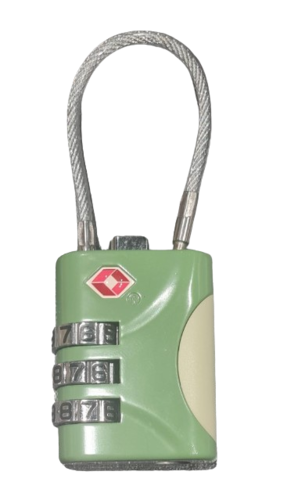 מנעול קומבינציה עם כאבל וראג' VERAGE TSA LOCK