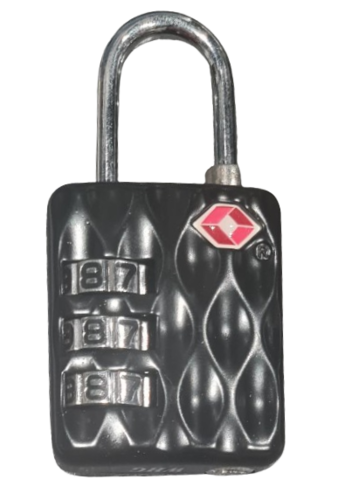מנעול קומבינציה 3 ספרות וראג' VERAGE TSA LOCK