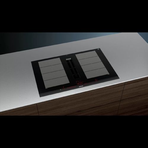 כיריים אינדוקציה עם קולט אדים 80 סמ מבית SIEMENS סימנס דגם EX875LX67E ...