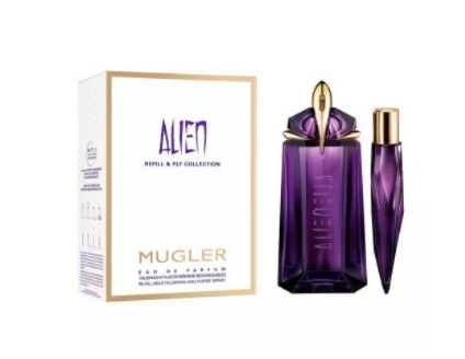 בושם לאישה Alien Mugler Refill & Fly Collection EDP 90+10 ml מוגלר ...