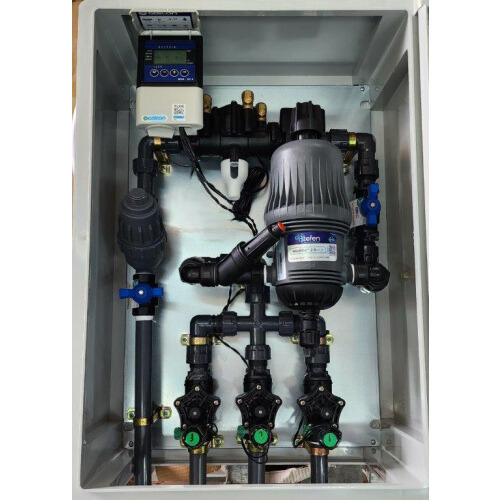 מערכת השקיה אוטומטית - רב קווי AC כולל דישון 4 פתיחות גלקון Galcon GALCON HC-6 - GALCON - מחשב השקיה